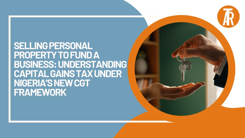 Selling Personal Property to Fund a Business:Understanding Capital ...